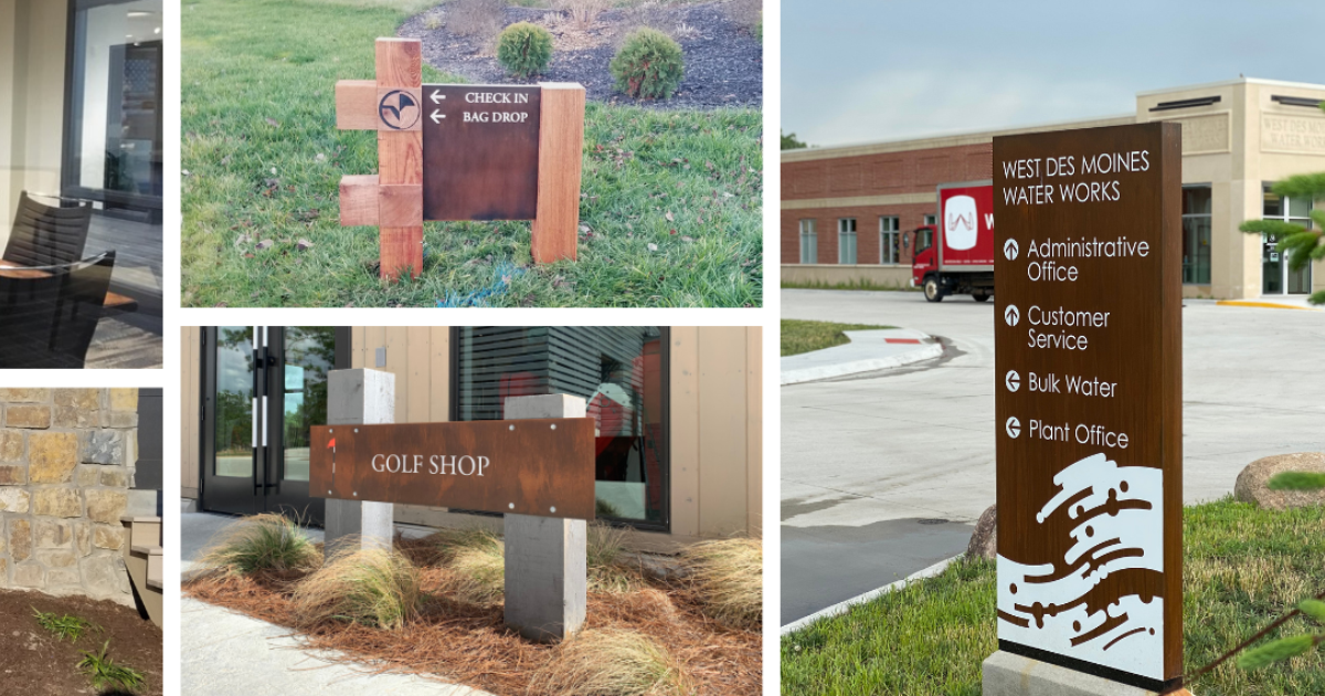 Faux Corten Steel Architectural Signage: 2 Benefits and a Process Video