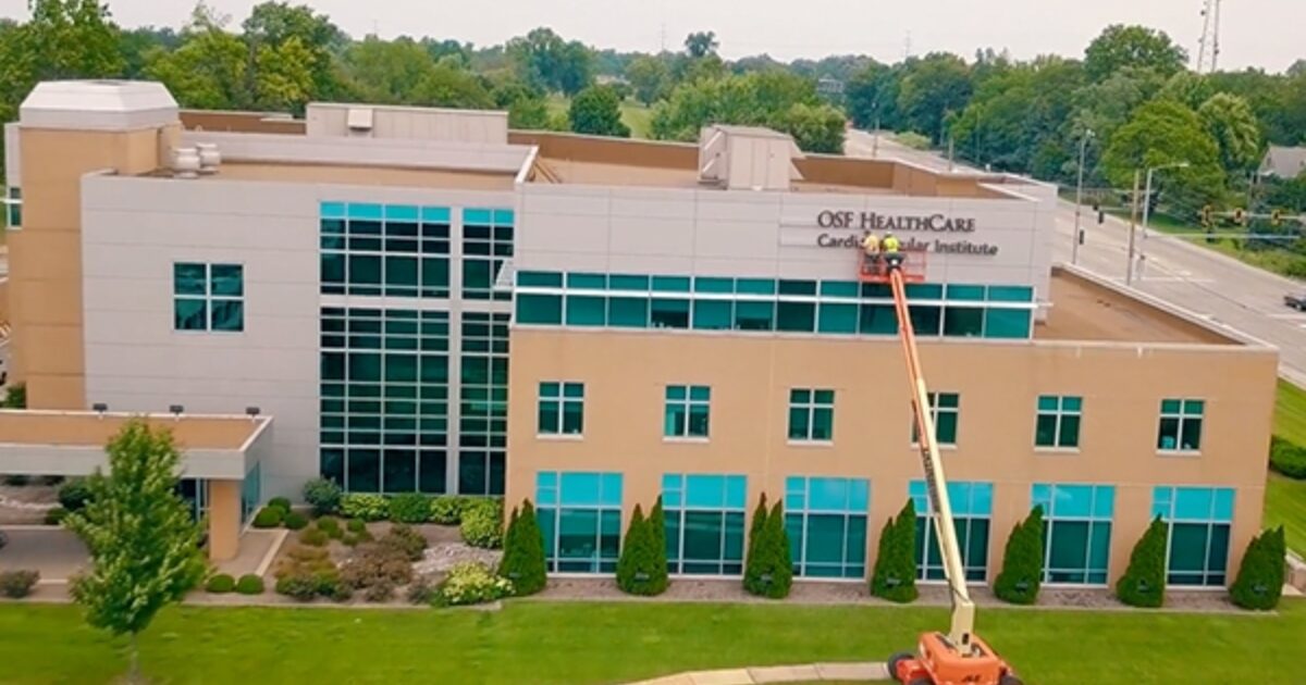 New Name. New Sign. New View. OSF HealthCare Cardiovascular Institute.